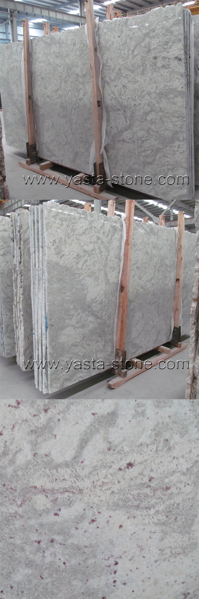 Snow White Granite Slab,Professional Granite Slabs Supplier